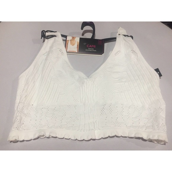 No Boundaries | Intimates & Sleepwear | No Boundaries Cami White Bra ...